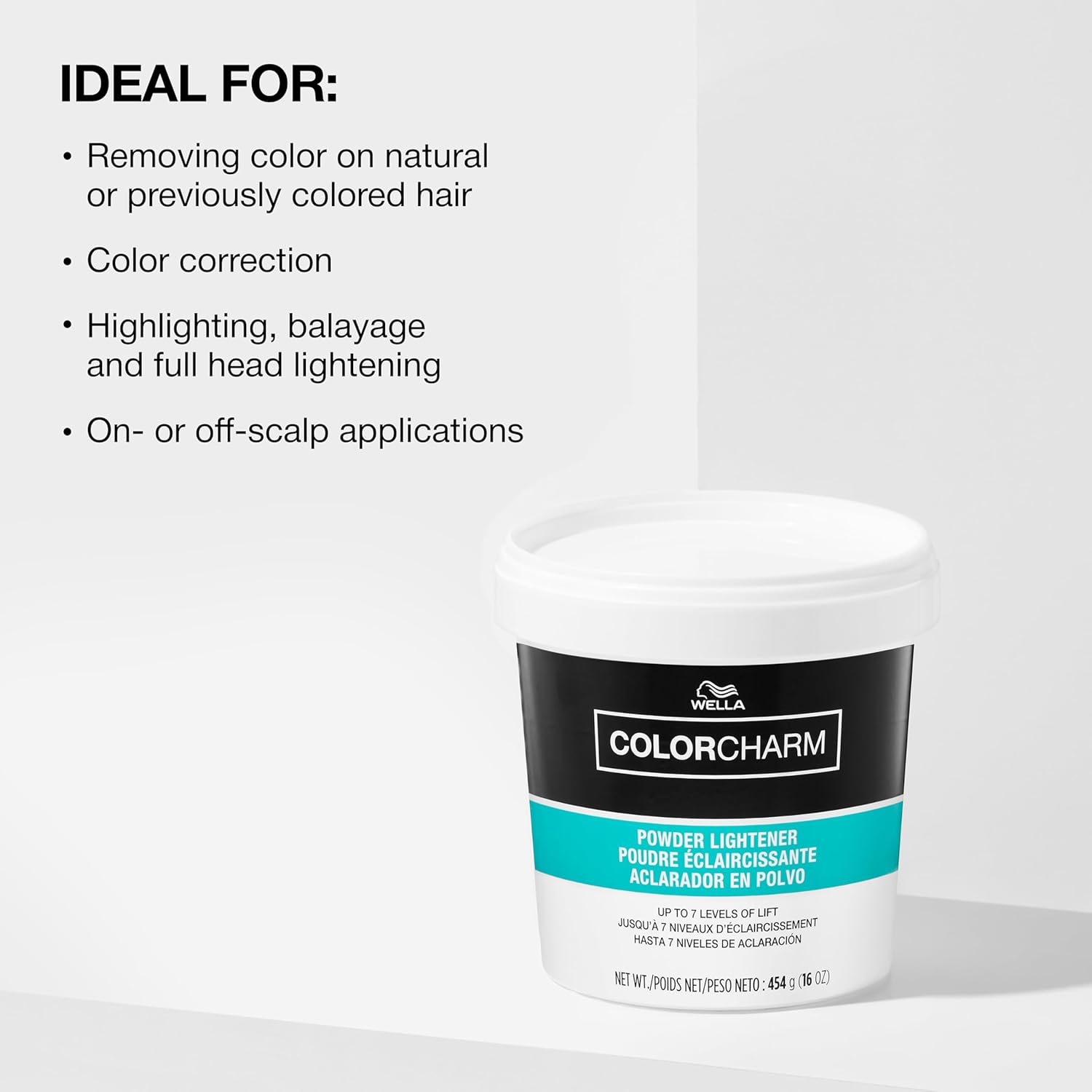 Wella colorcharm Powder Lightener 16oz | Nancy's Beauty Warehouse