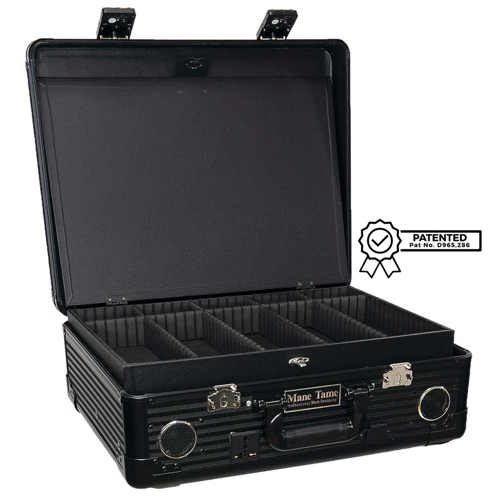 MANE TAME Executive Barber Case - Black | Nancy's Beauty Warehouse