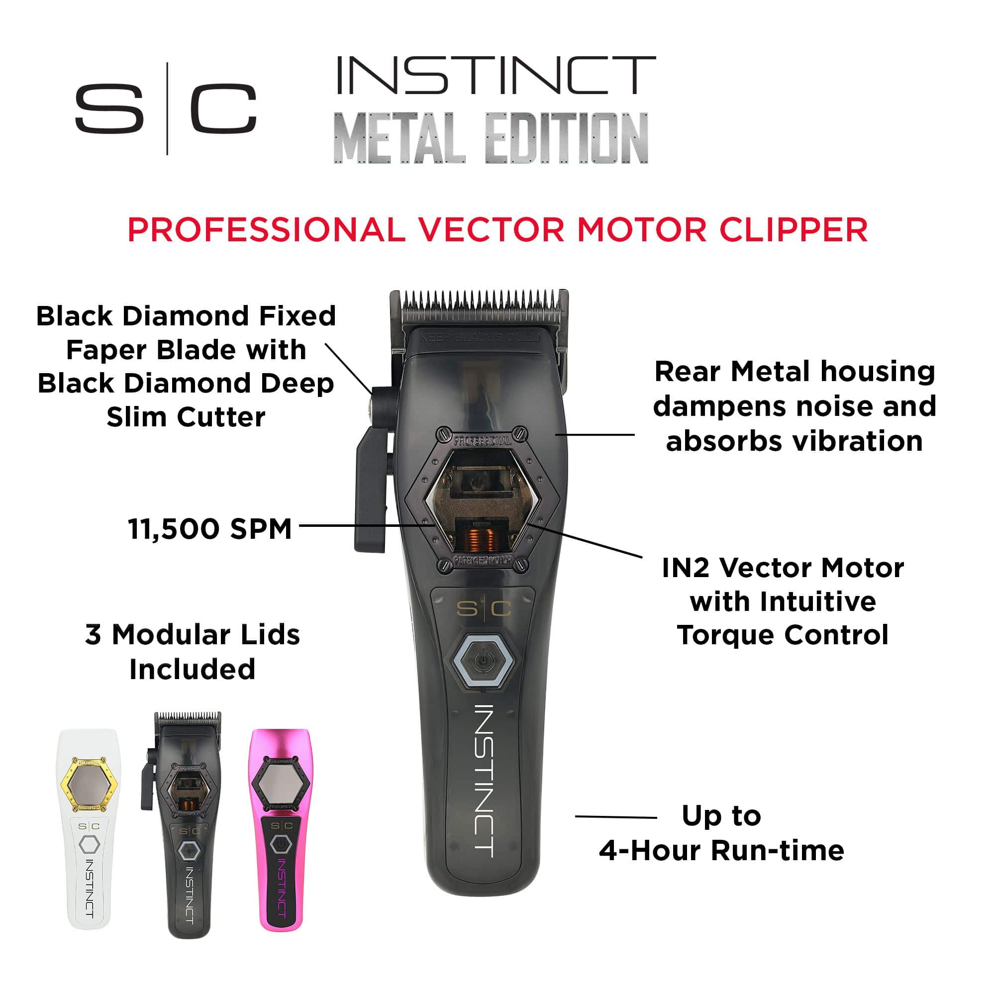 StyleCraft Instinct Metal Clipper #SC611M | Nancy's Beauty Warehouse