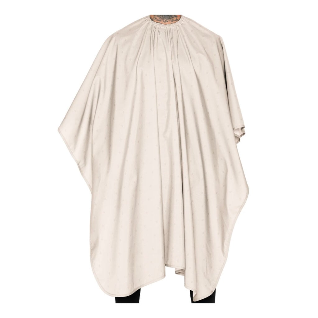 Barber Strong Shield Cutting Cape – Khaki | Nancy's Beauty Warehouse
